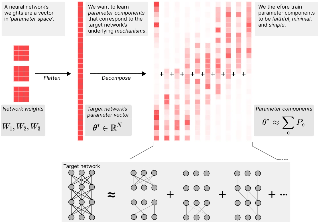 Attribution parameter decomposition
